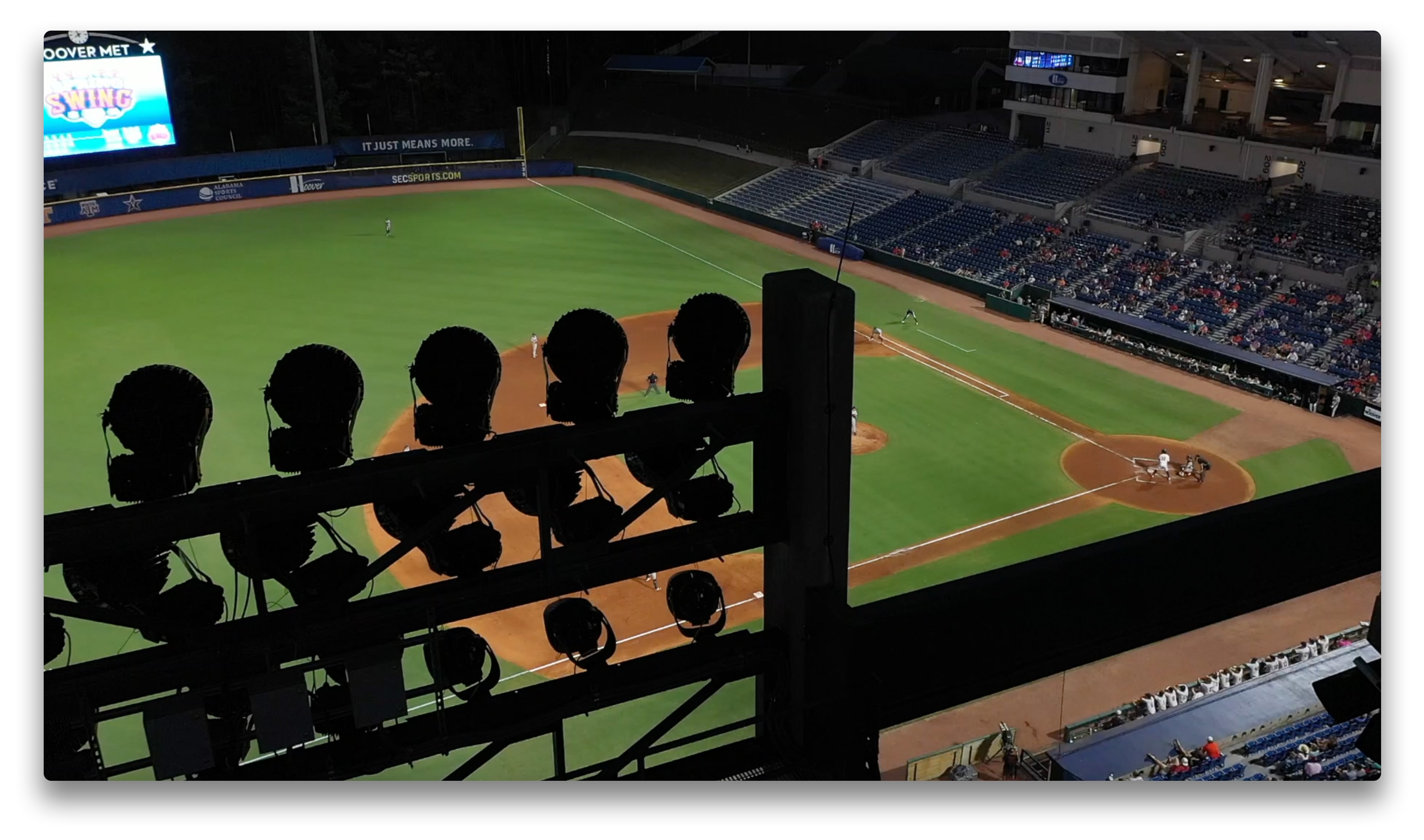 Sports Field Lighting at Hoover Metropolitan Stadium | Cooper Lighting ...