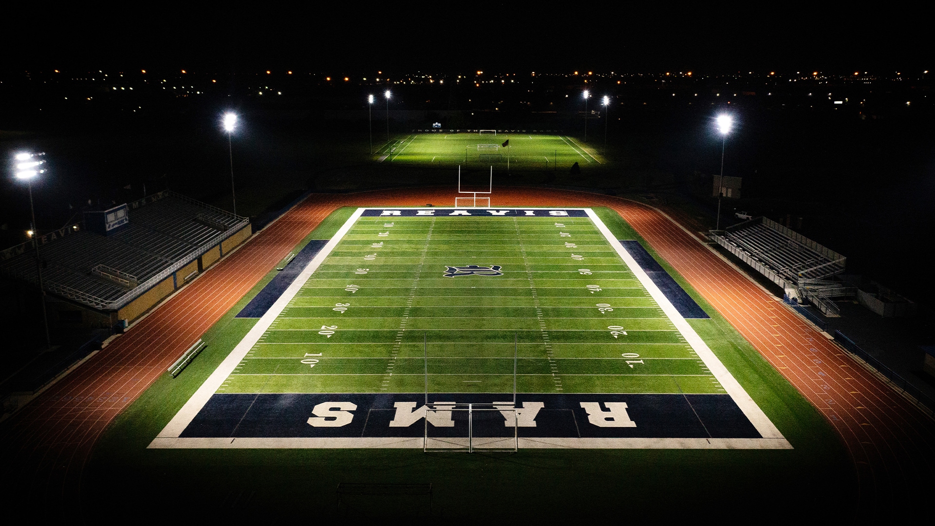 Sports Lighting at Reavis High School - Hanke Stadium | Cooper Lighting ...