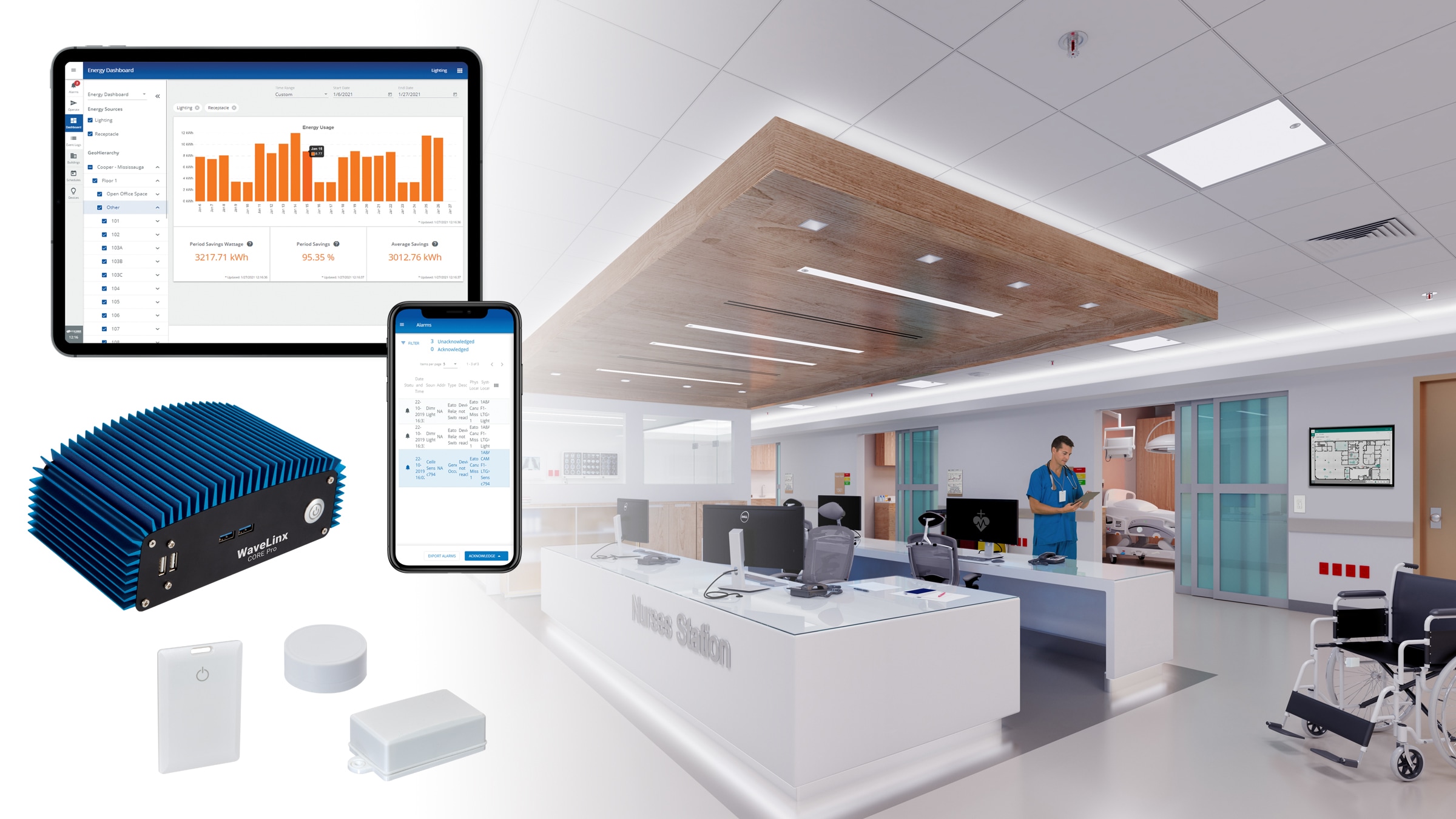 Lighting System - Building Lights - Wavelinx | Cooper Lighting Solutions